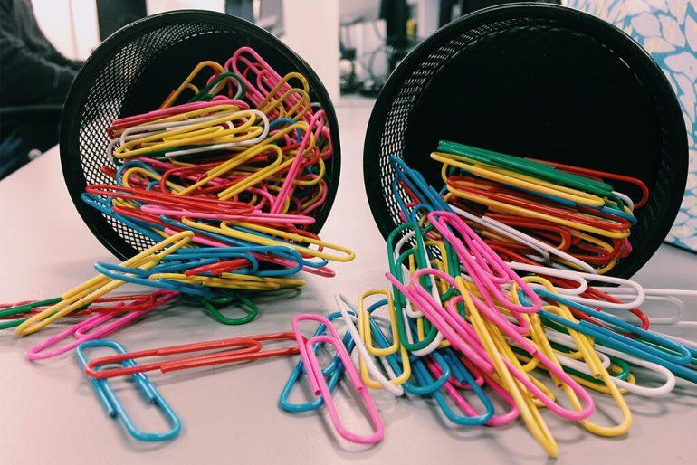 Venta de clips para uso en oficinas y empresas en Costa Rica